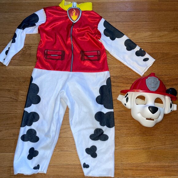 Nickelodeon | Costumes | Paw Patrol Marshall Dalmatian Firefighter Costume Mask | Poshmark